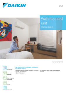 FTXF-D / RXF-D | Daikin